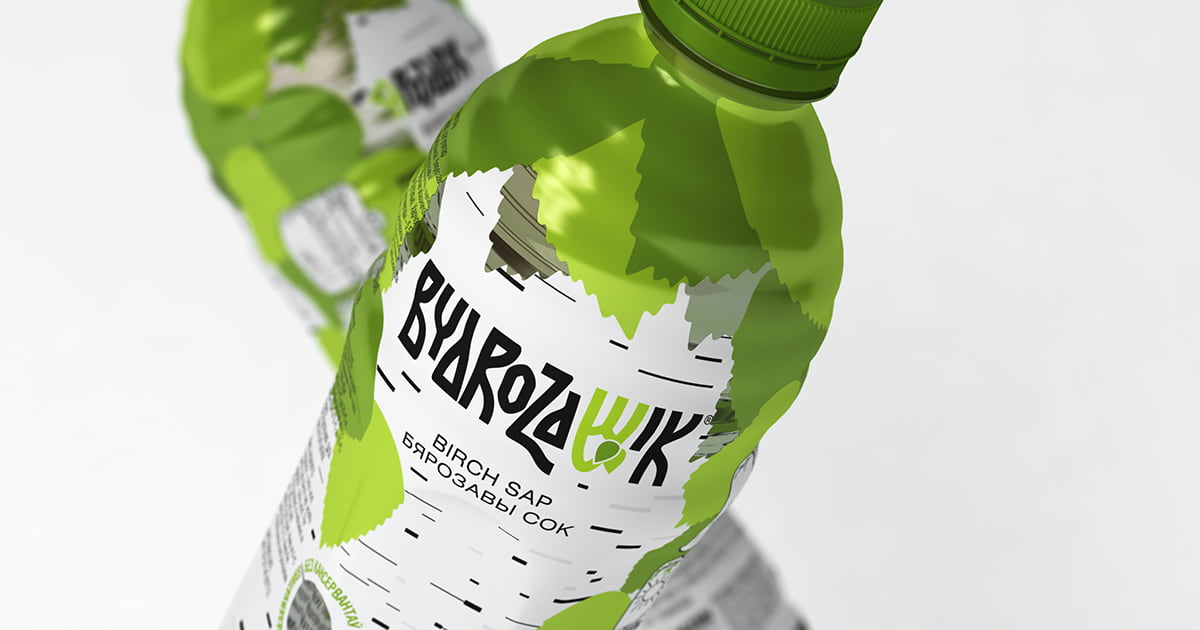 Organic Birch Sap Branding and Packaging Design — BYAROZAVIK